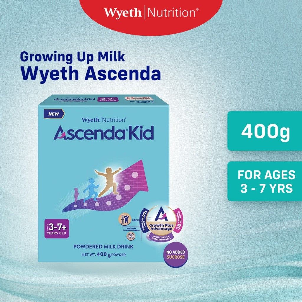 Ascenda Kid Powdered Milk Drink for Children Above 3 Years 400g