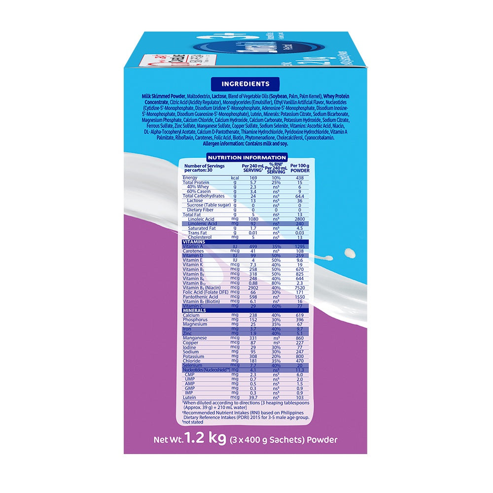 Bonakid Pre-School 3+ Powdered Milk Drink for Children Over 3 Years Ol