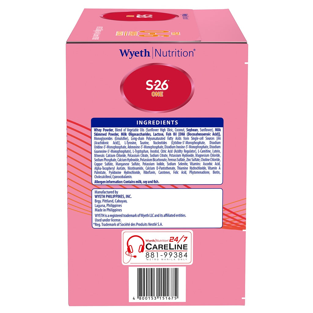 S-26 One Infant Formula for 0 to 6 Months 2.4kg