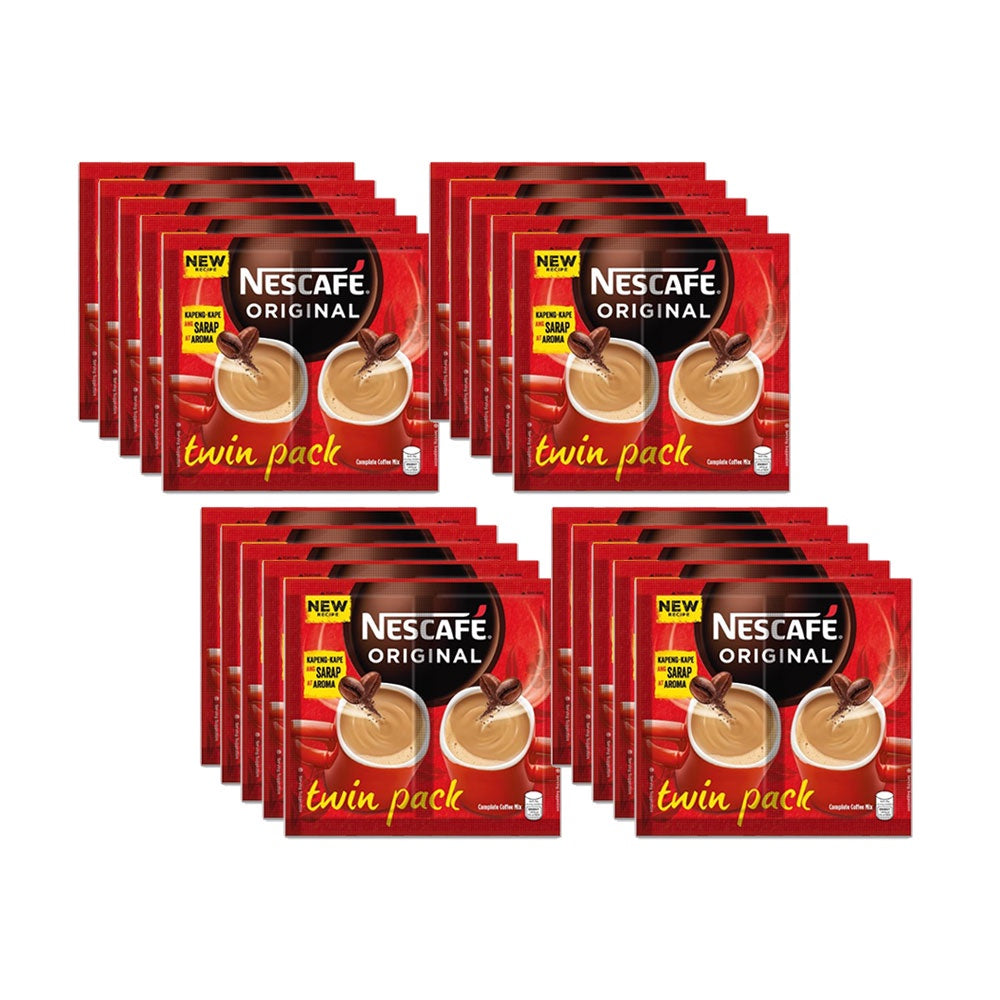 NESCAFÉ Original 3-in-1 Coffee Twin Pack 56g - Pack of 20