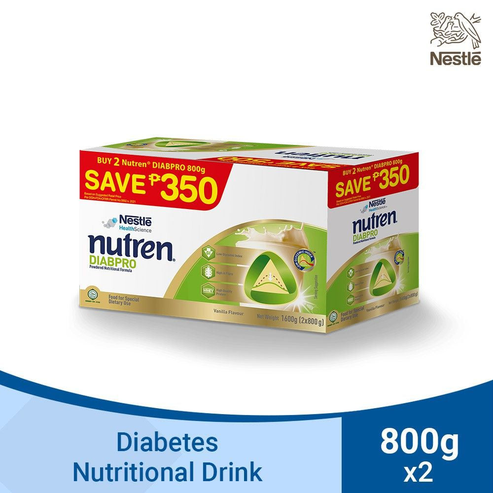 Nutren Diabpro Powdered Nutritional Formula 800g