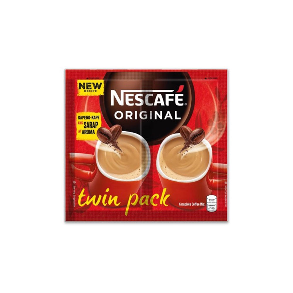 NESCAFE Original 3-in-1 Coffee Twin Pack 56g - Pack of 20