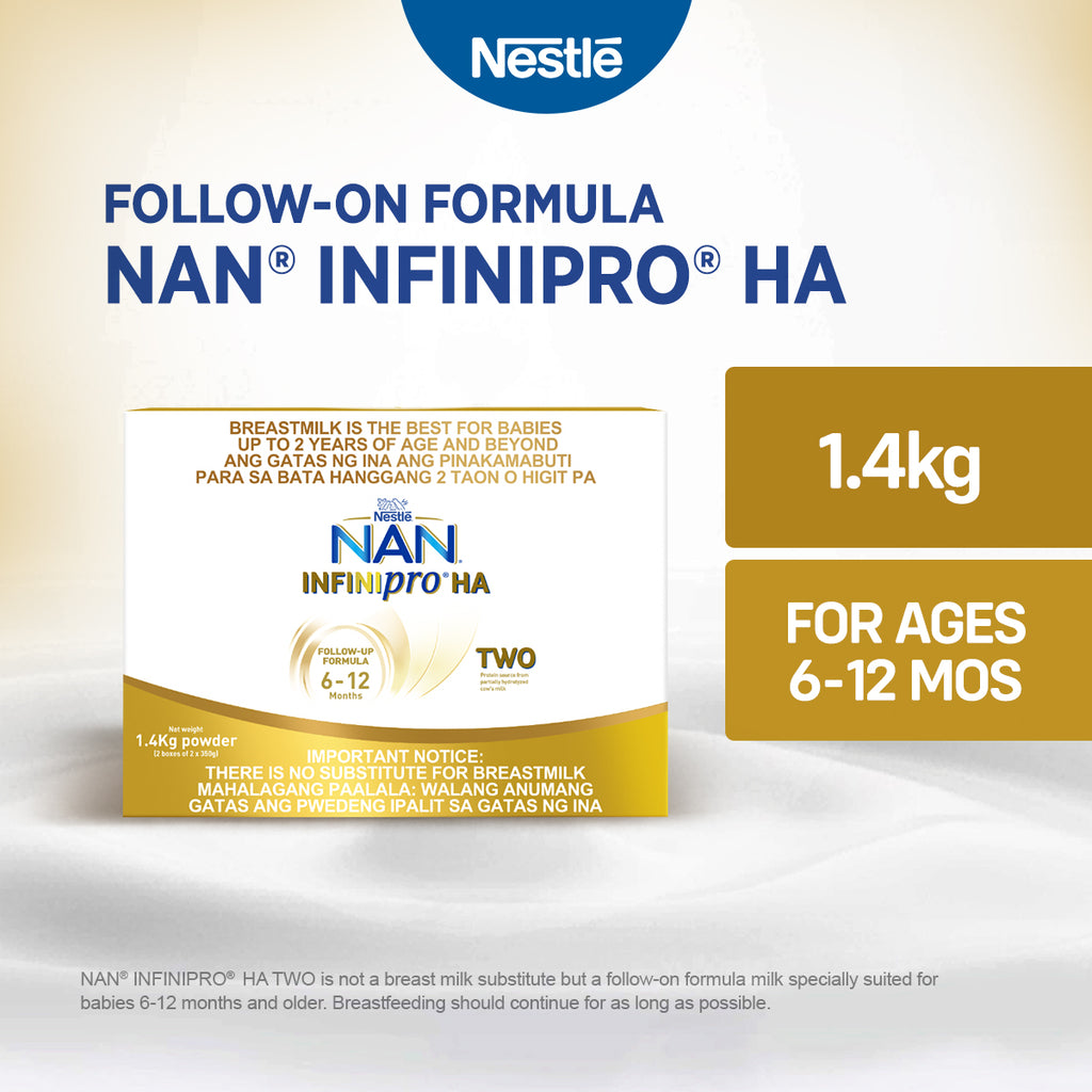 Nan Infinipro HA Two Follow-up Formula for 6 to 12 Months 1.4kg