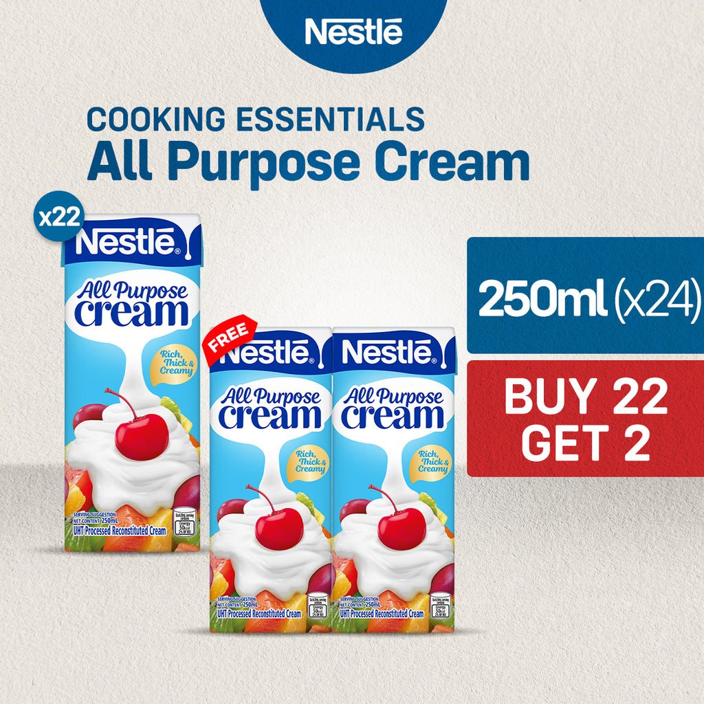 Buy 22 Nestle All Purpose Cream 250ml Get 2 FREE Nestle All Purpose Cr