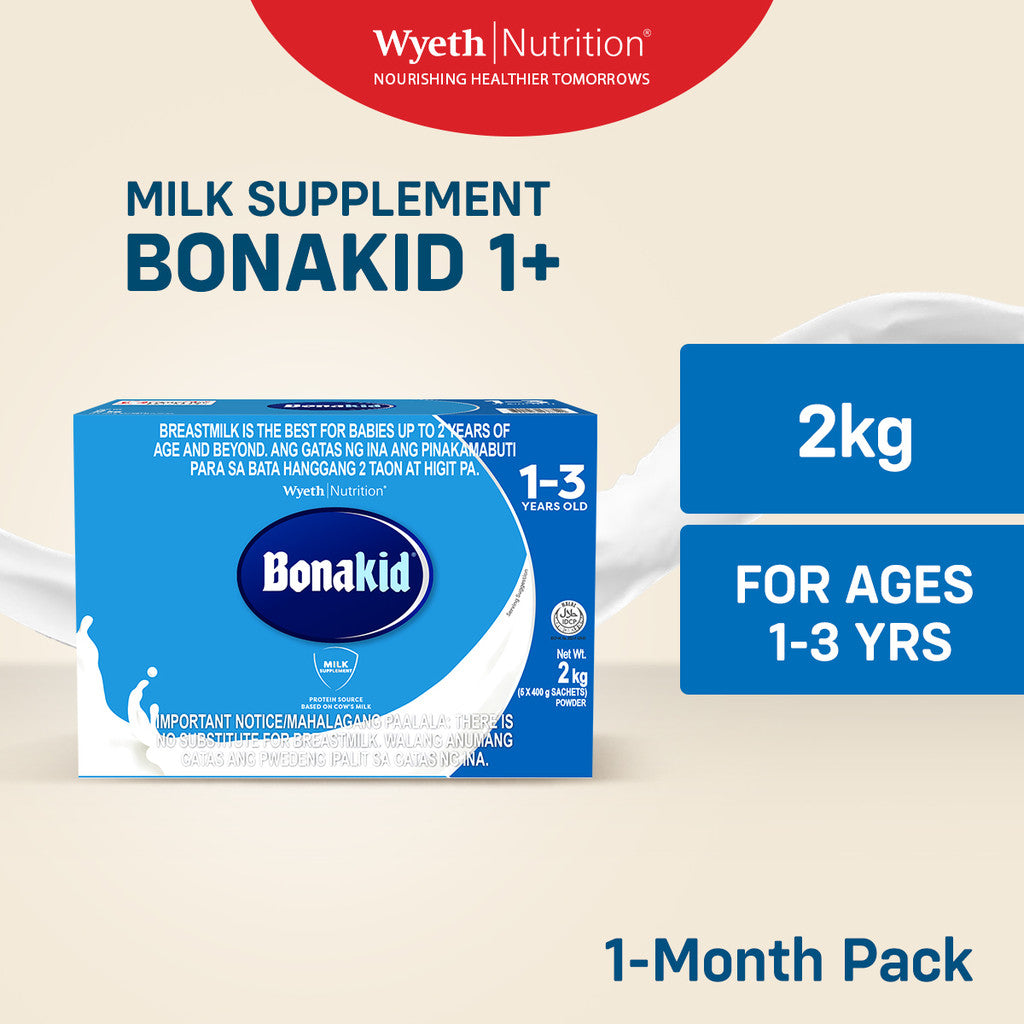 BONAKID 1+ Stage Three Milk Supplement Powder for Children 1 to 3 Year