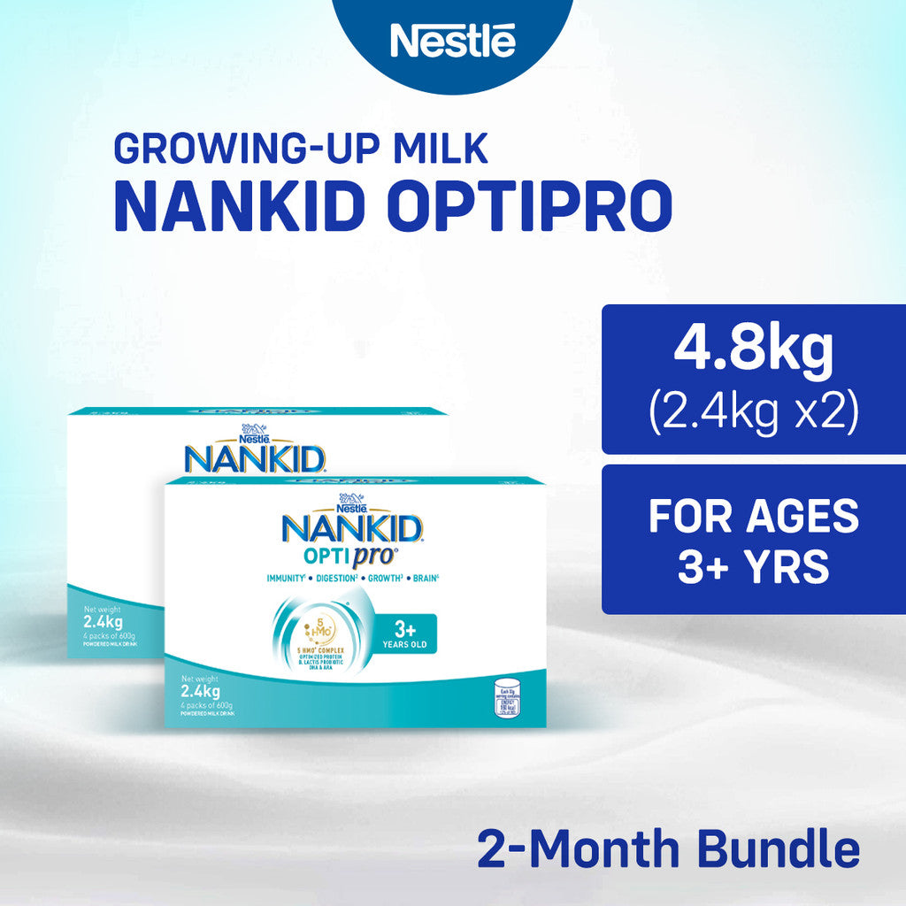 NANKID® OptiPro® Four Powdered Milk For Children Above 3 Years Old 4.8