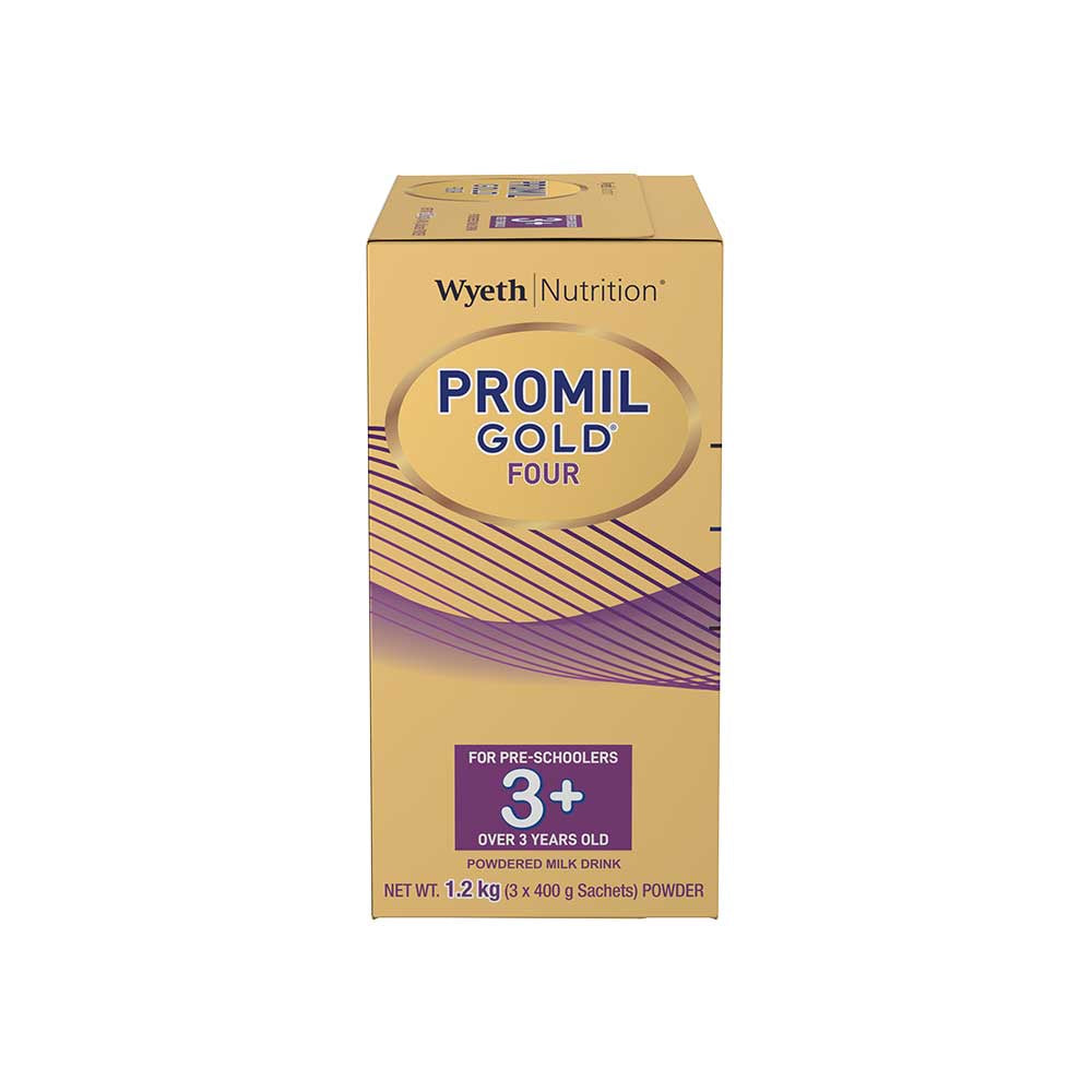 PROMIL GOLD FOUR Powdered Milk Drink for Pre-Schoolers 3 to 5 Years Ol