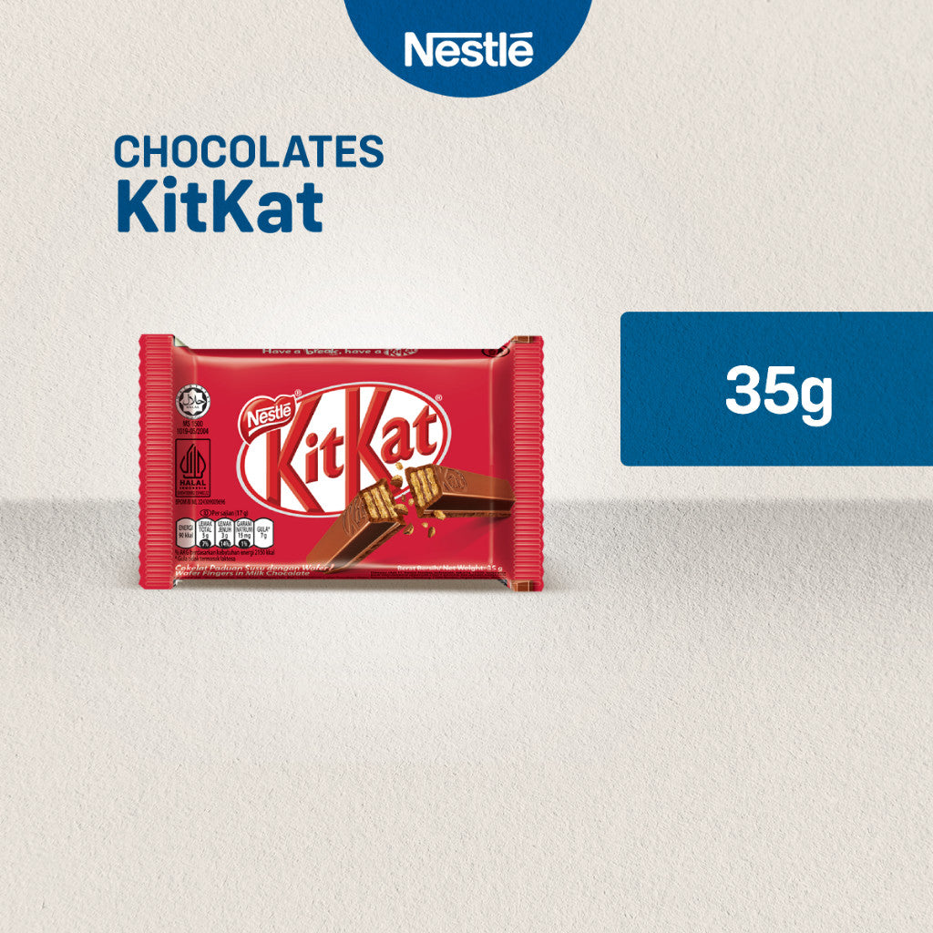 KitKat 4-Finger Milk Chocolate Bar 35g