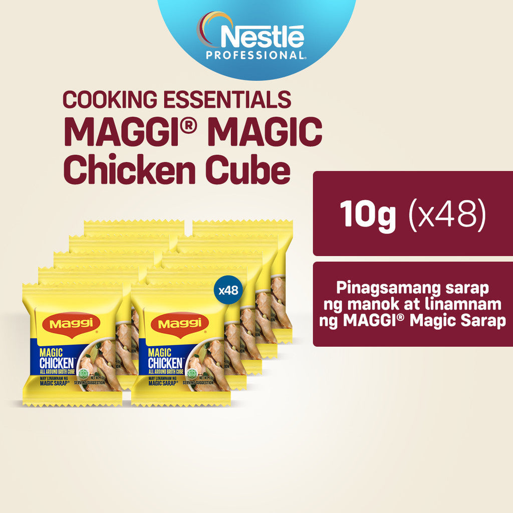 Maggi Magic Chicken All Around Broth Cube 10g - Pack of 48