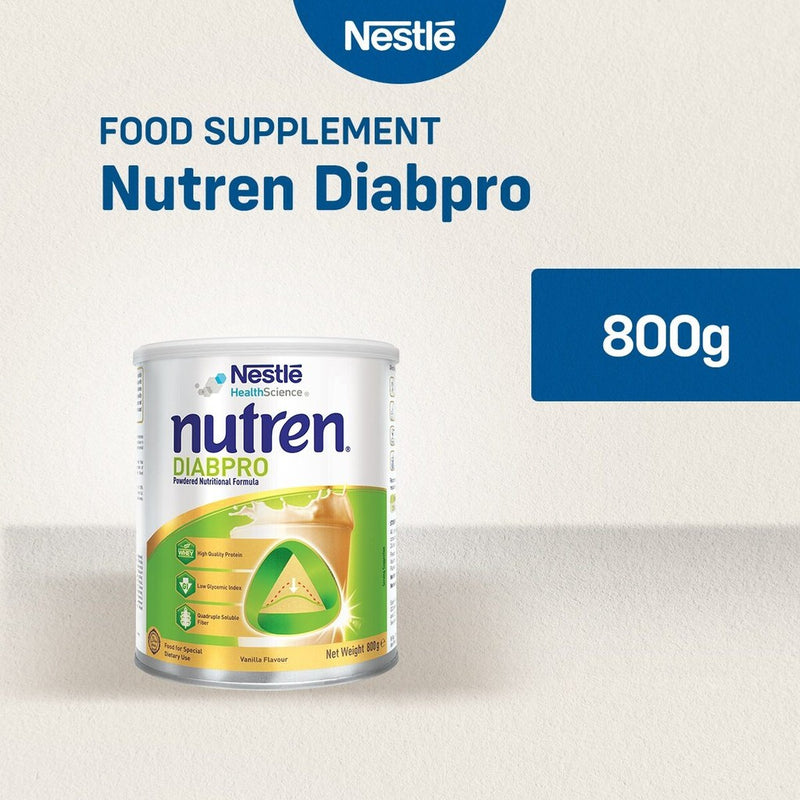 Nutren Diabpro Vanilla Powdered Nutritional Formula 800g