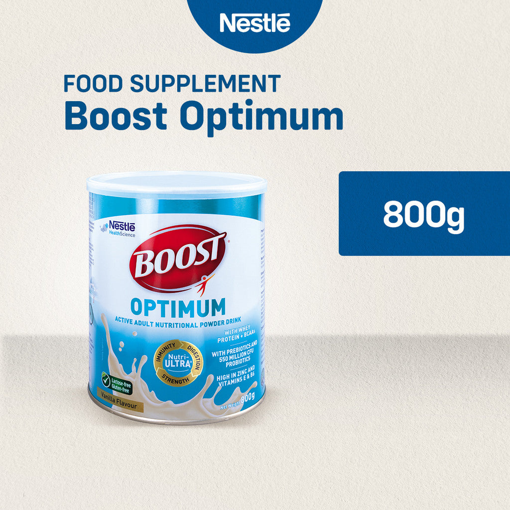 Boost Optimum Vanilla Adult Milk Powder 800g