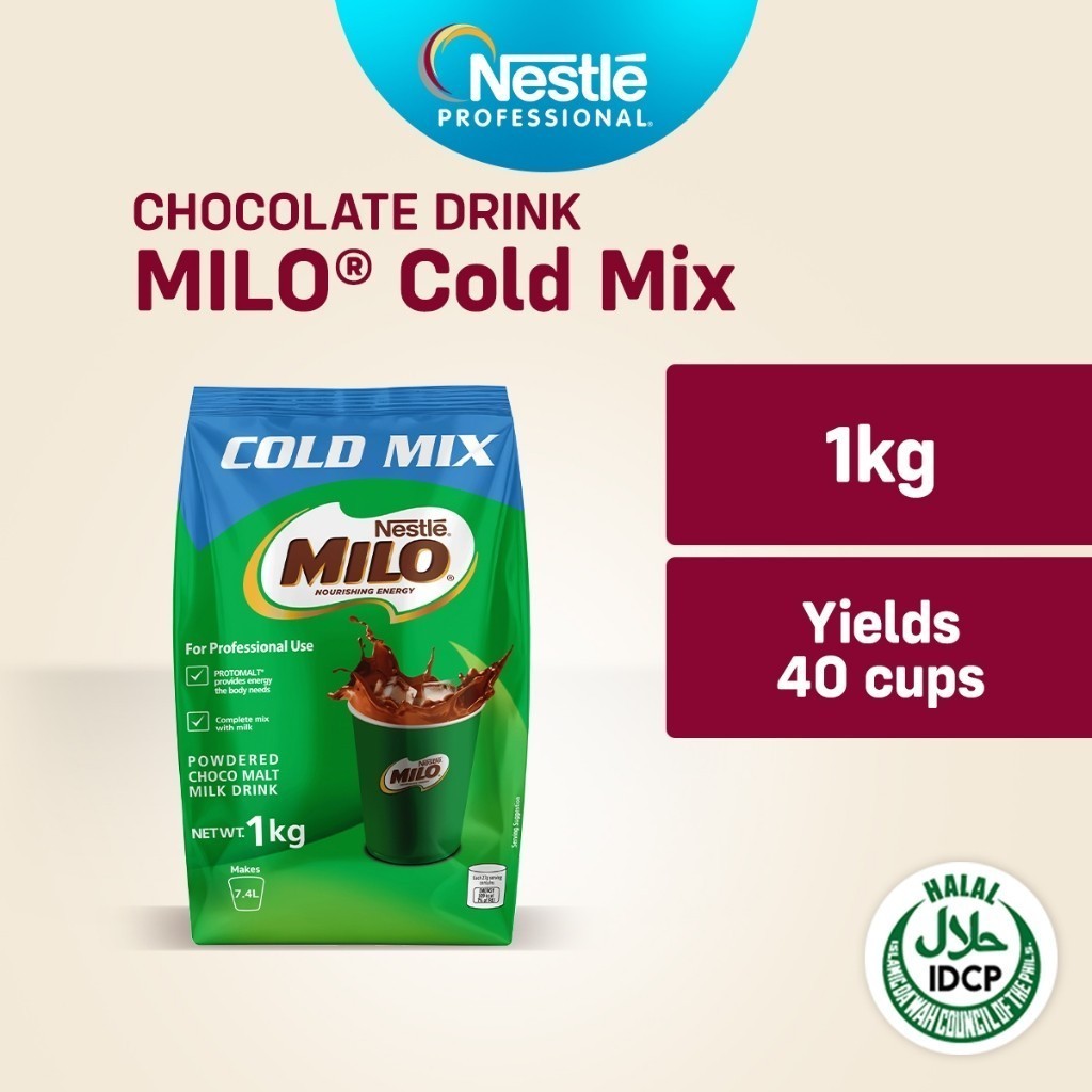 Milo Cold Mix Powdered Choco Malt Milk Drink 1kg