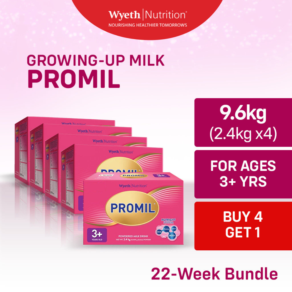 [BUY 4 GET 1] PROMIL FOUR Powdered Milk Drink for Over 3 Years Old 12k