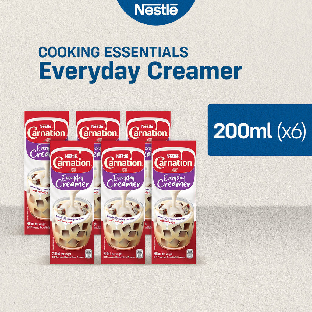 Nestle Carnation Everyday Creamer 200ml - Pack of 6