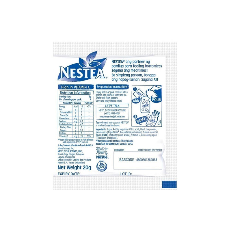 NESTEA Apple Blend Iced Tea 20g - Pack of 12
