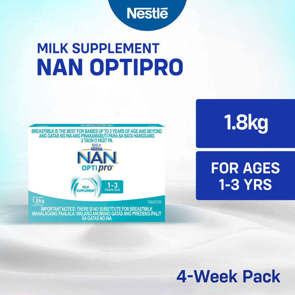 NANKID OPTIPRO Three Milk Supplement Powder for Children 1-3 Years Old