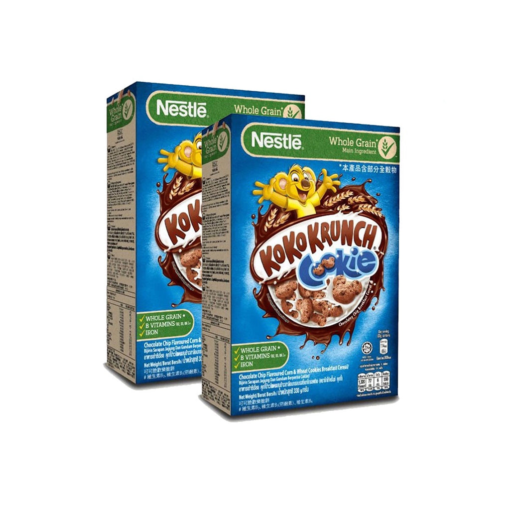 KOKO KRUNCH Cookie Breakfast Cereal 330g - Pack of 2