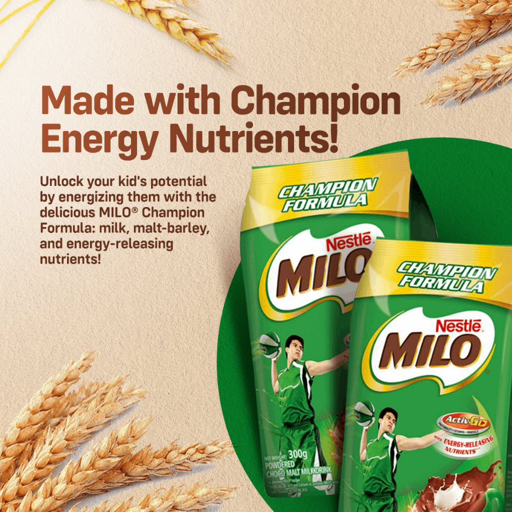 Milo Powdered Choco Malt Milk Drink 24g - Pack of 504 (1 box)