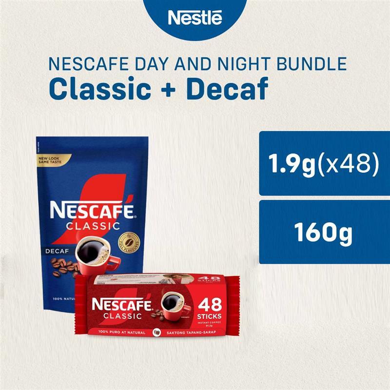 NESCAFÉ Classic Instant Coffee 1.9g - Pack of 48 + NESCAFÉ Classic Dec