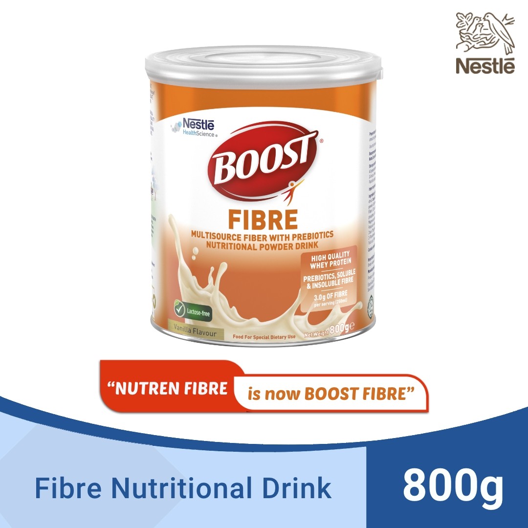 Boost Fibre Vanilla 800g