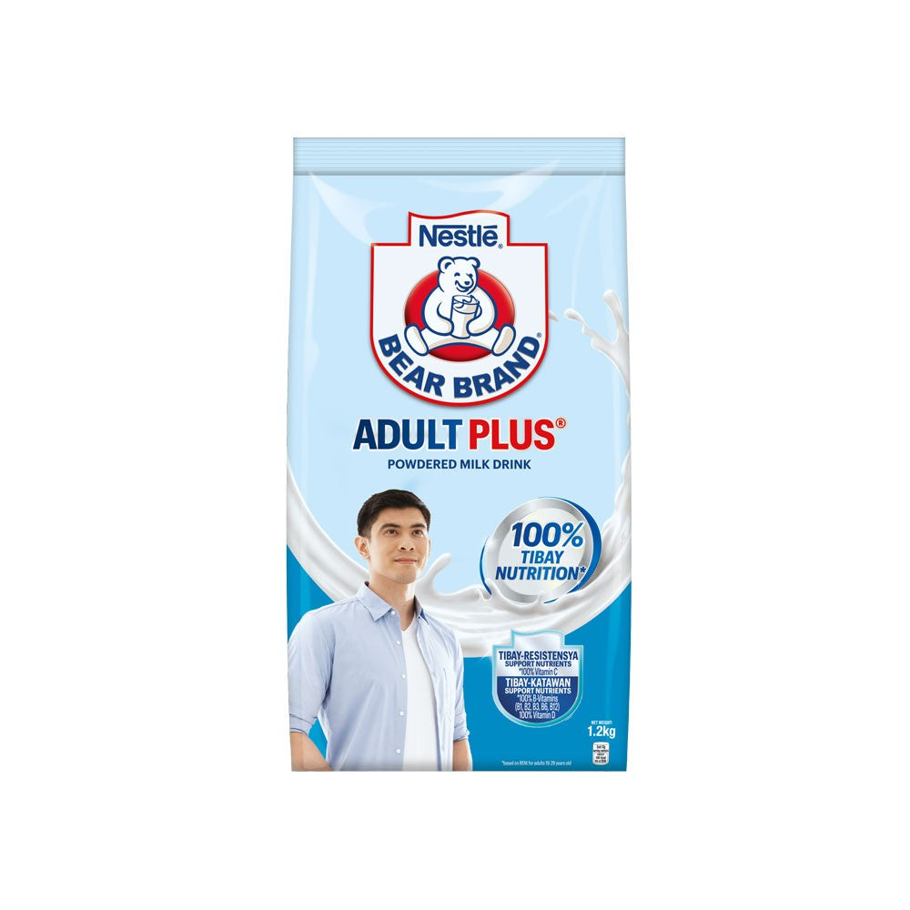 Bear Brand Adult Plus Milk Powder 1.2kg