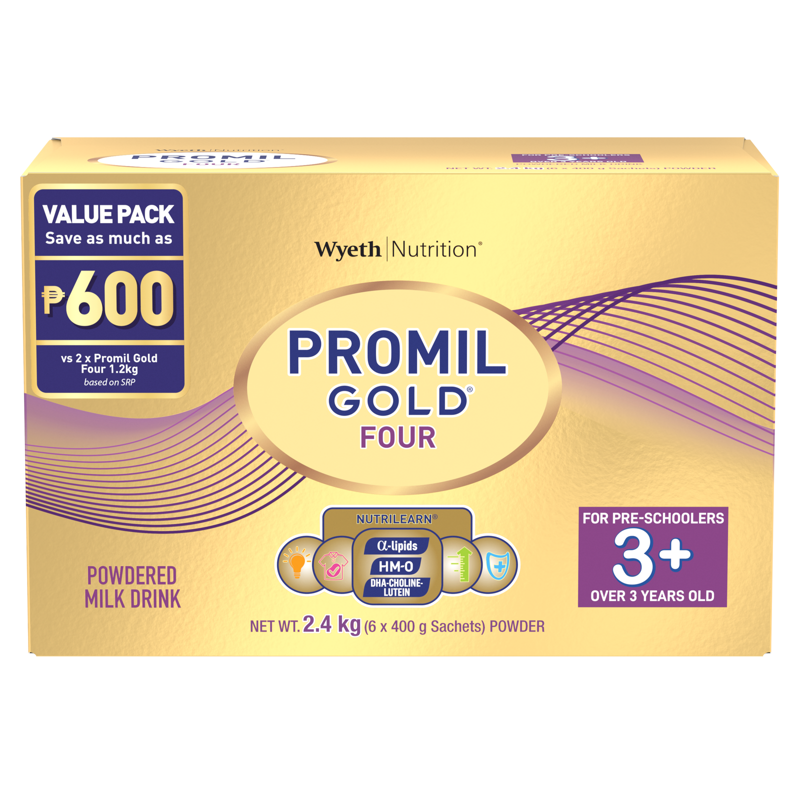 Wyeth Nutrition® PROMIL GOLD® FOUR 2.4kg