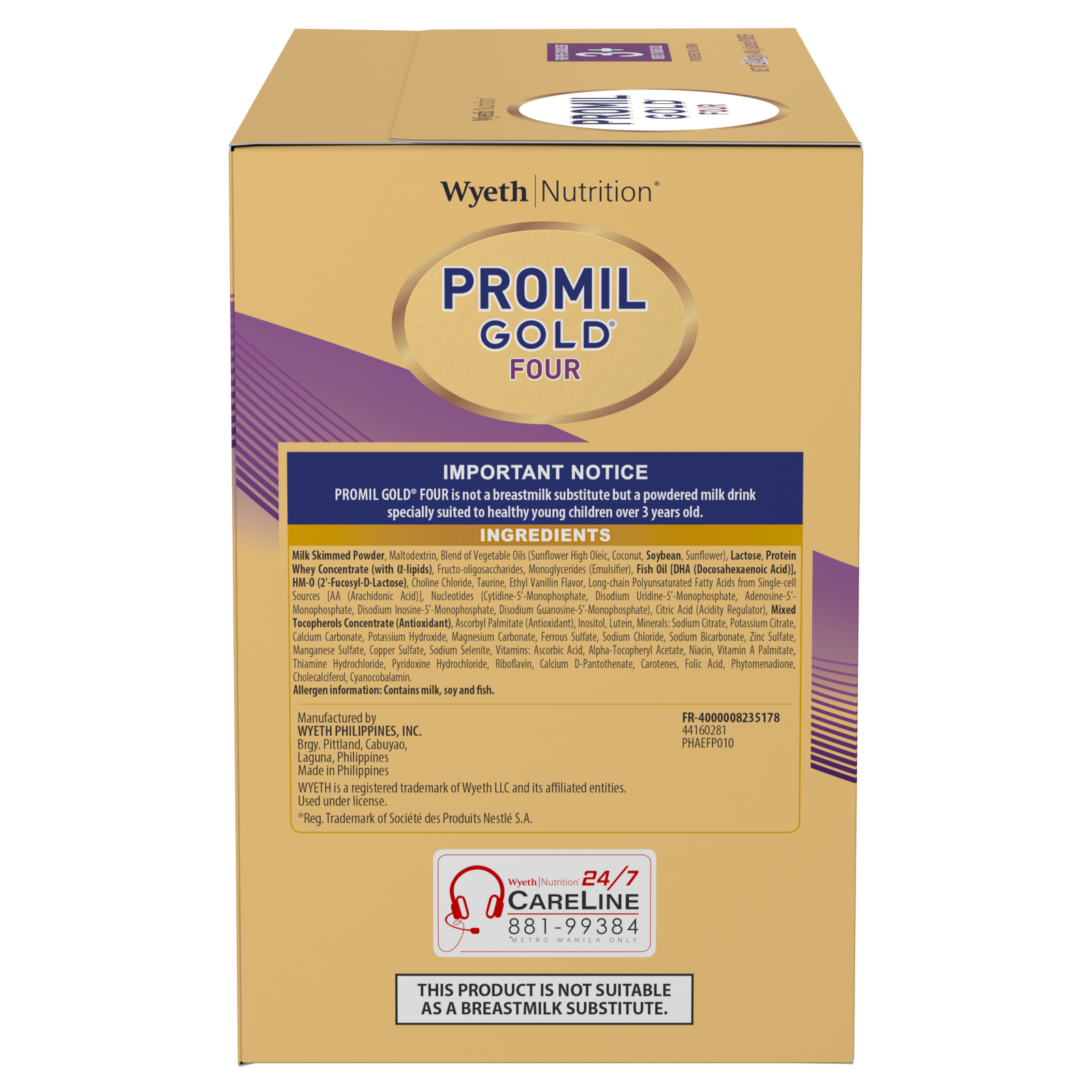 Wyeth Nutrition® PROMIL GOLD® FOUR 2.4kg