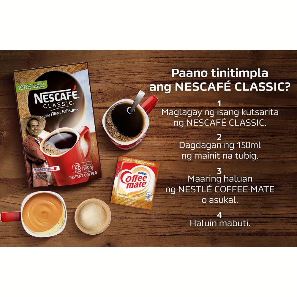 Nescafe Classic Instant Coffee 185g