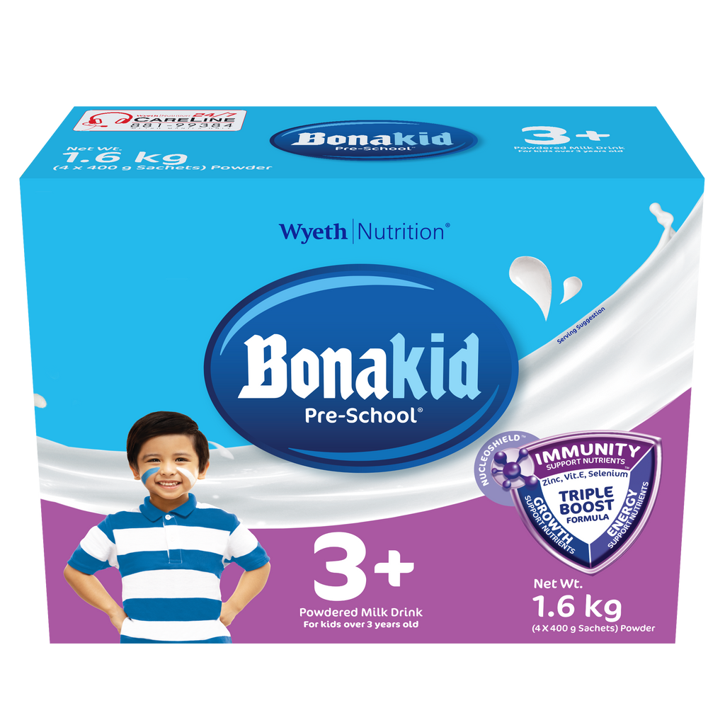 Bonakid Pre-School 3+ Powdered Milk Drink for Children Over 3 Years Ol
