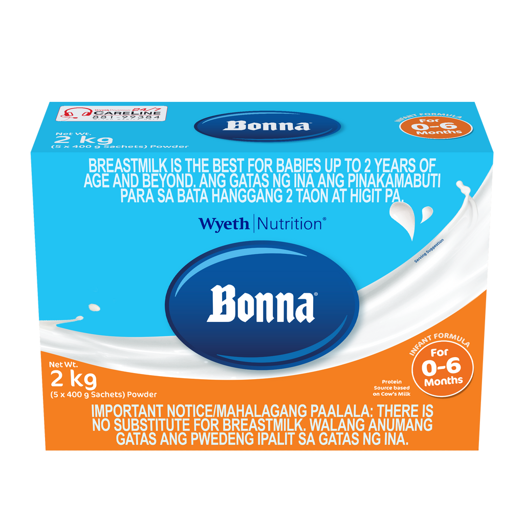 Bonna Stage 1 Infant Formula for 0 to 6 Months 2kg
