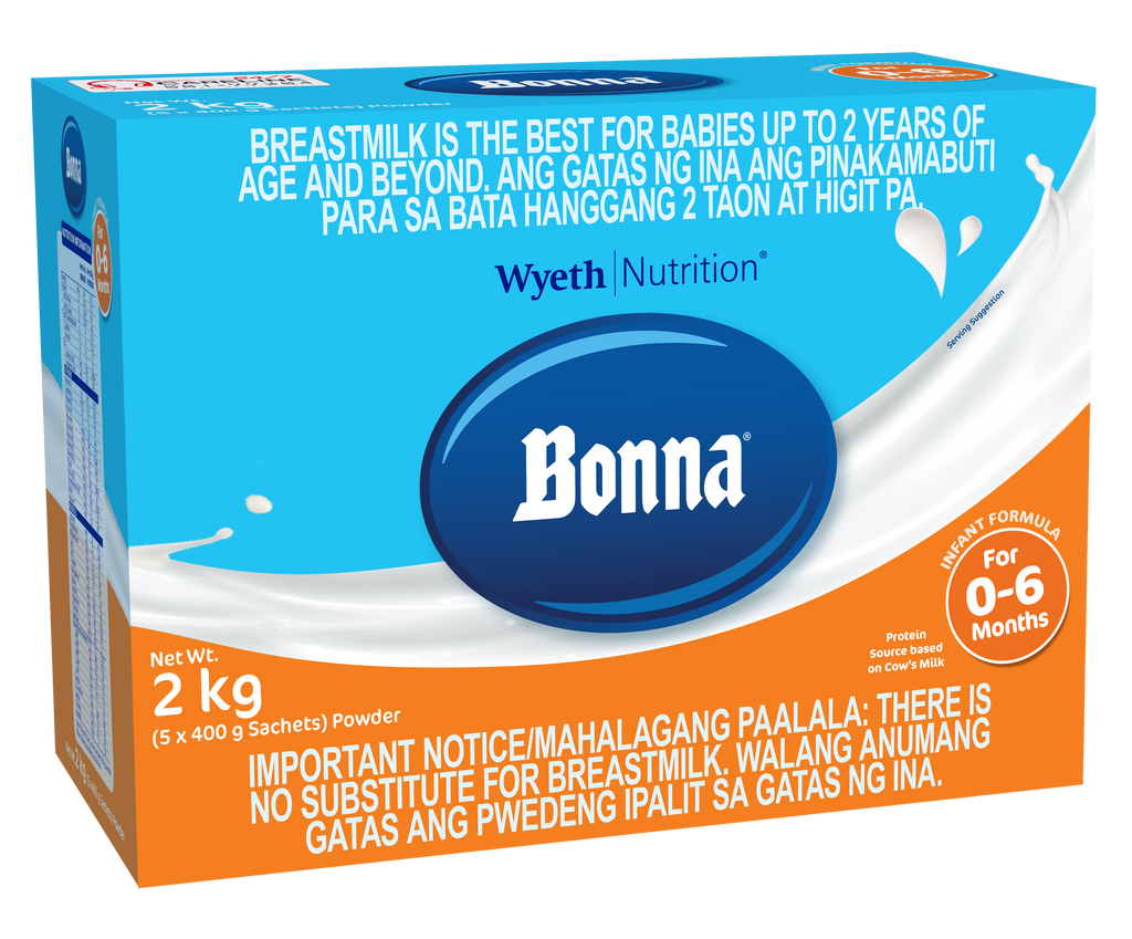 Bonna Stage 1 Infant Formula for 0 to 6 Months 2kg