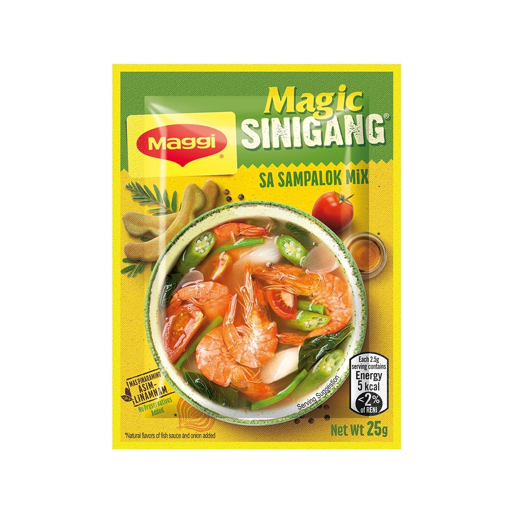 MAGGI Magic Sinigang Original Sampaloc Mix 25g - Pack of 10