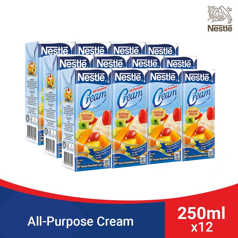 NESTLÉ All-Purpose Cream 250ml - Pack of 12